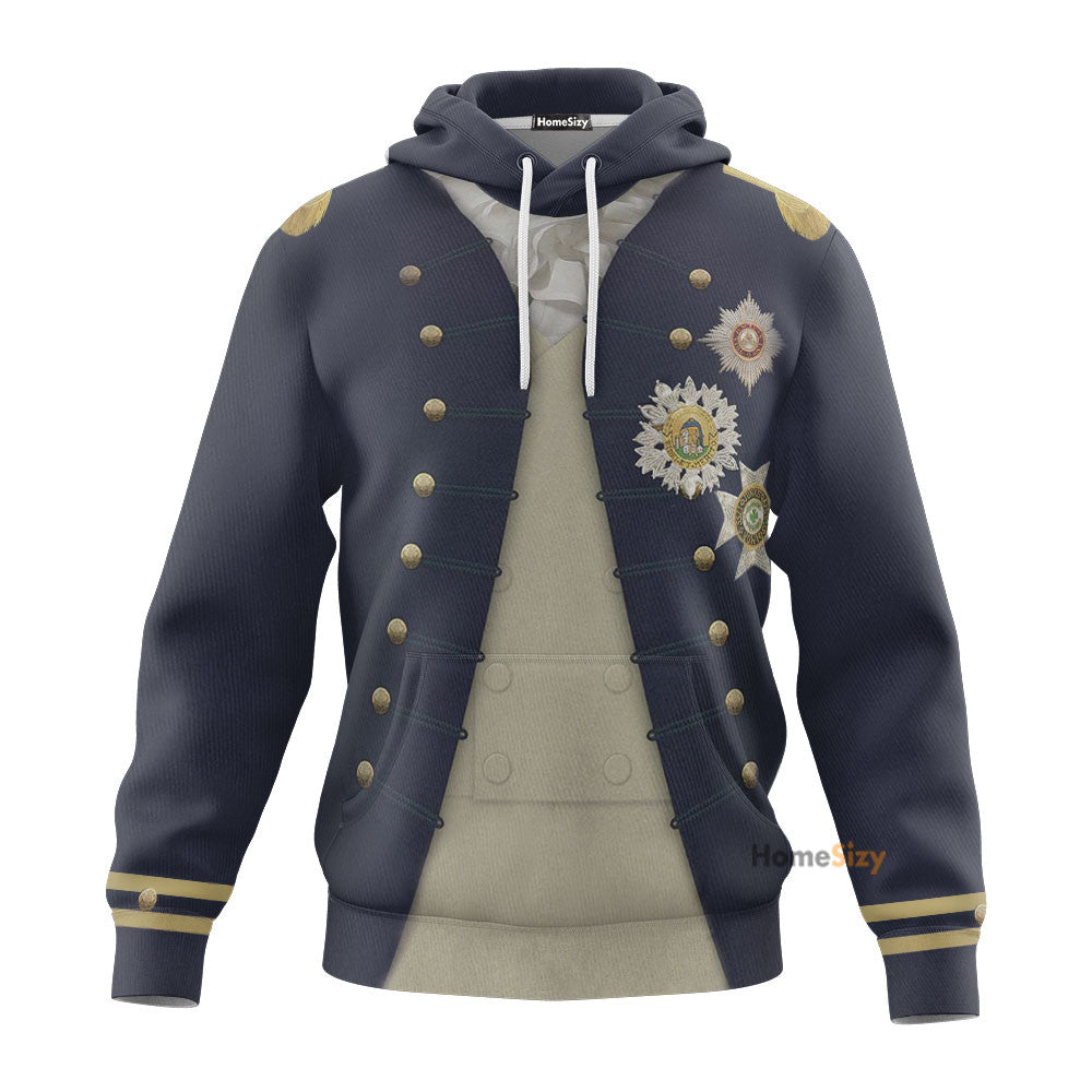 Nelson Uniform as worn at Trafalgar Napoleonic Wars British Navy Custom ...