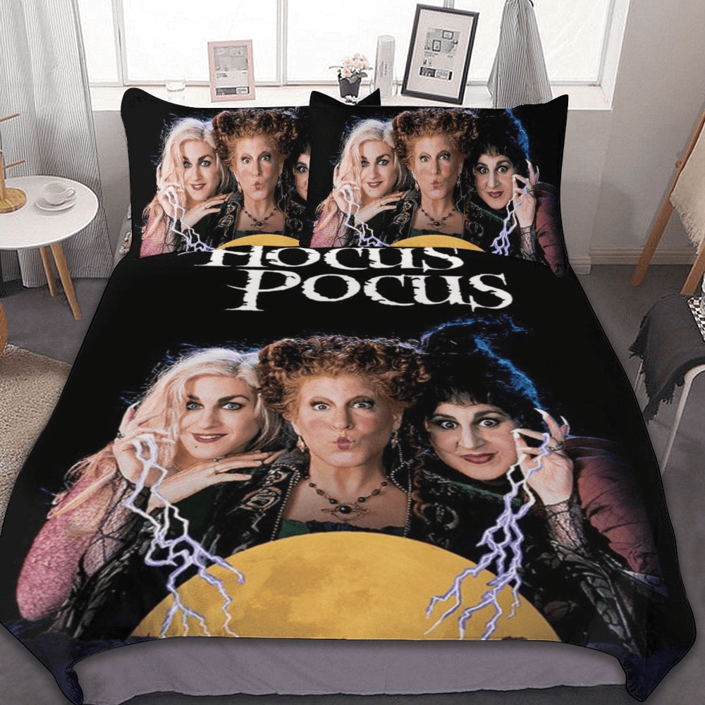 Hocus Pocus Bedding Set Hocus Pocus Sanderson Sisters Graphic Duvet Co ...