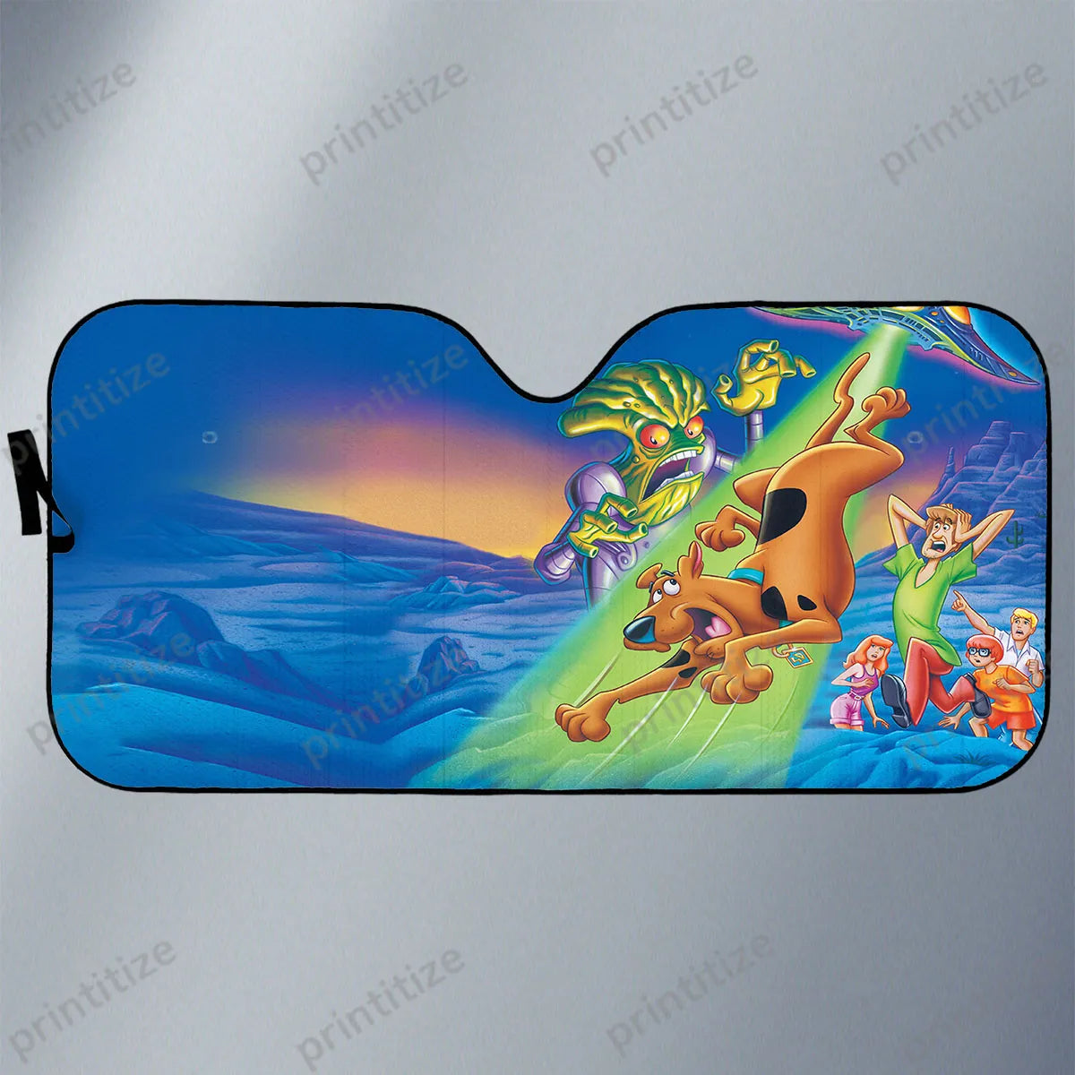 Scooby Doo Car Sun Shade Scooby Doo And The Alien Invaders Winshield S ...