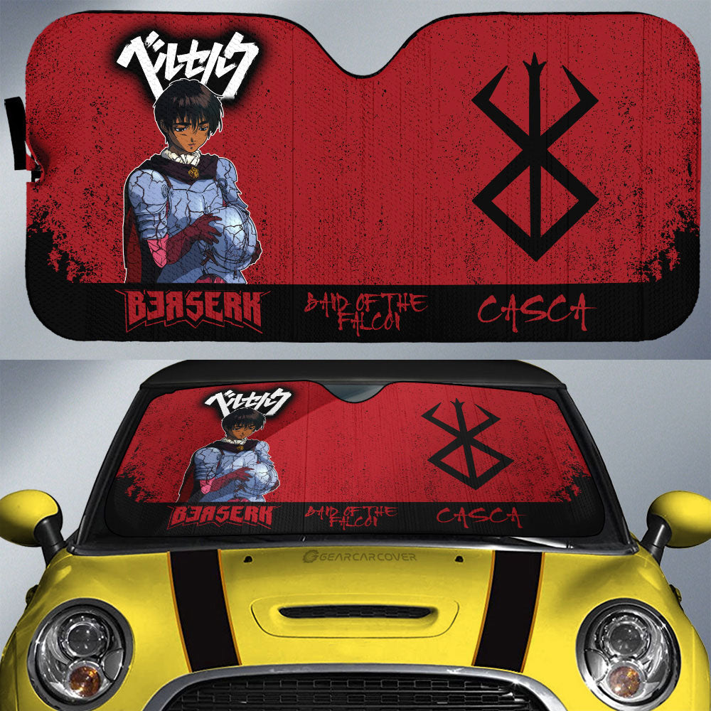 Casca Car Sunshade Custom Berserk Anime Car Accessories – Gifury