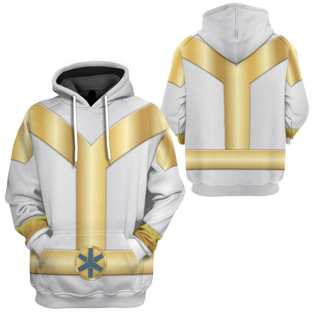 Power Ranger Hoodie Power Rangers Lightspeed Rescue Titanium Ranger Ho ...