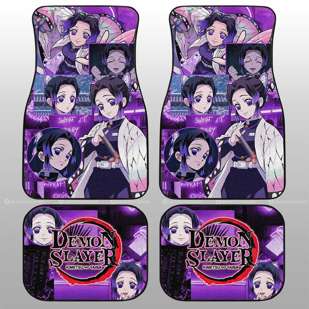 Demon Slayer Car Mats Shinobu Kocho Car Floor Mats Demon Slayer Anime ...