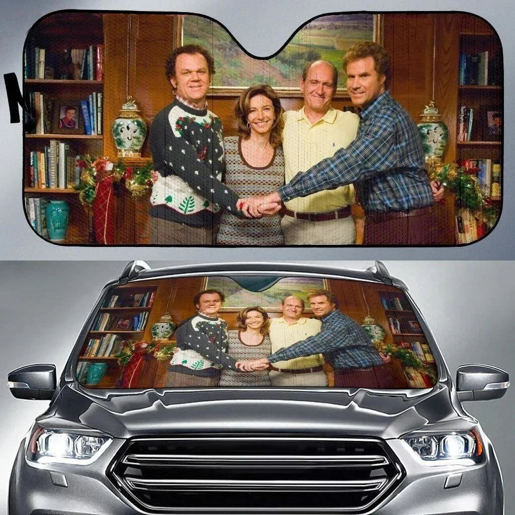 Step Brothers Car Sun Shade Step Brothers Characters Graphic Winshield ...