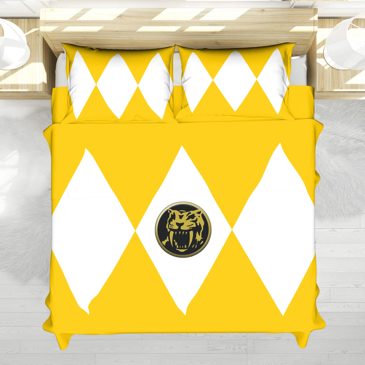 Yellow Ranger Mighty Morphin Power Rangers Bedding Set – Gifury