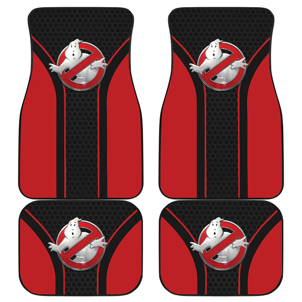Ghostbusters Car Floor Mats Ghostbusters Symbol Honeycomb Pattern Car ...