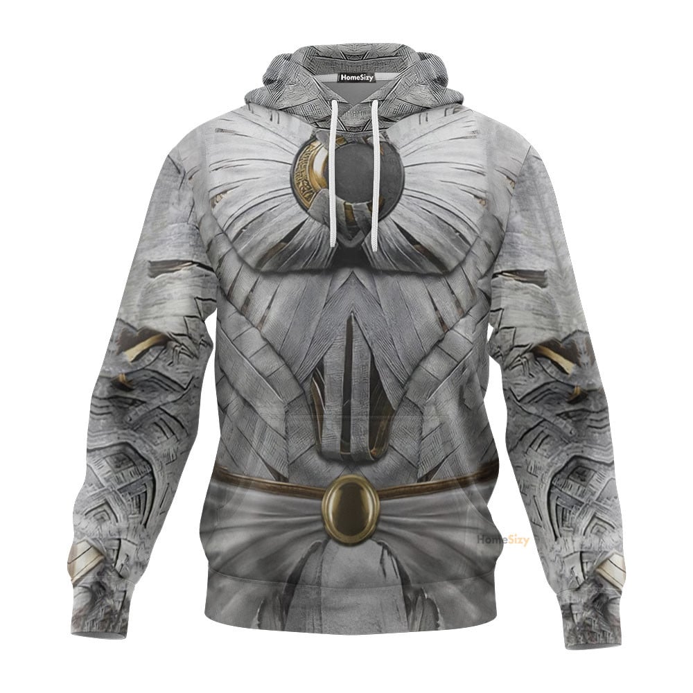 Moon Knight White Cosplay Costume Hoodie QT206244Hf – Gifury