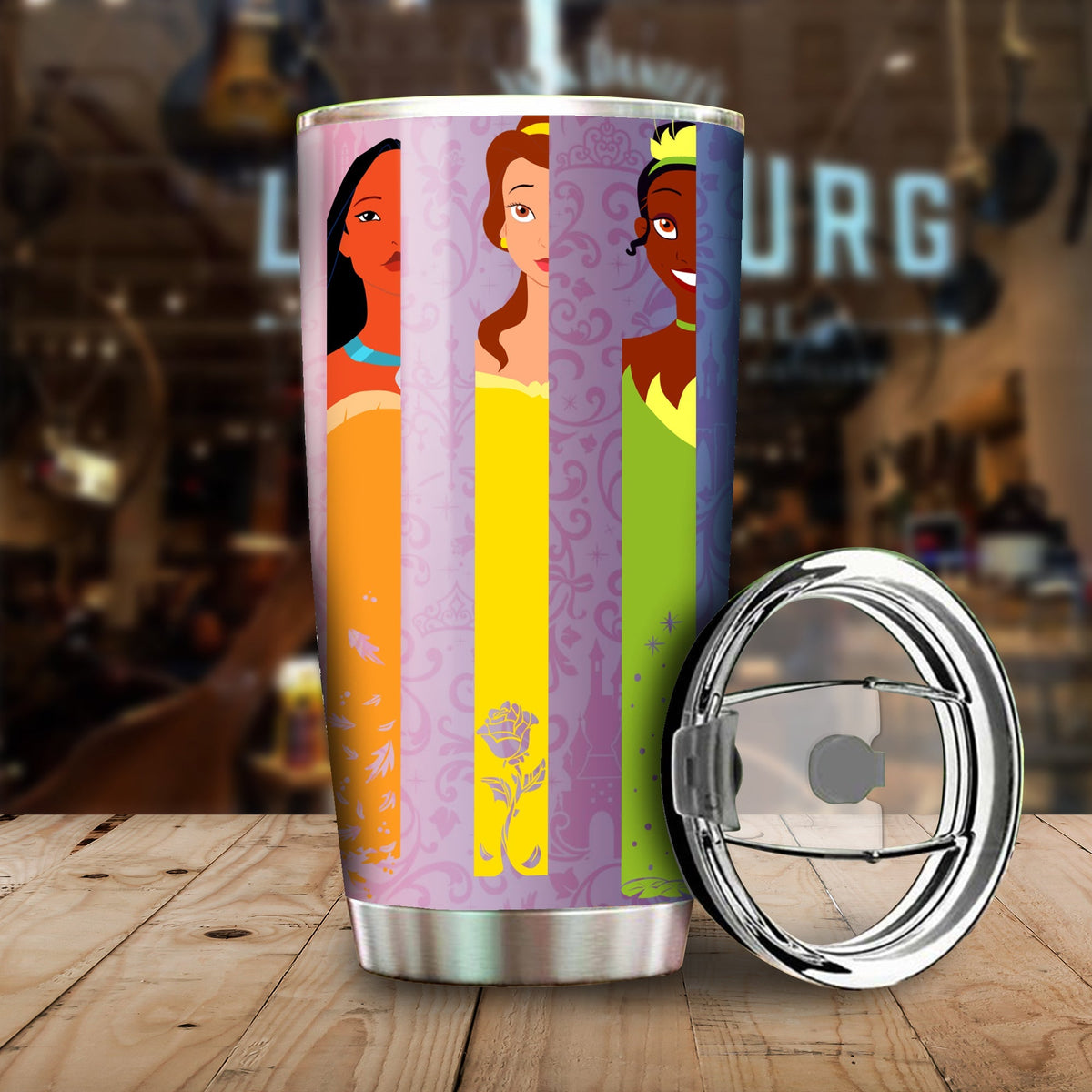 DN Tumbler Disney Princesses Color Tumbler Cup Awesome DN Princesses T ...
