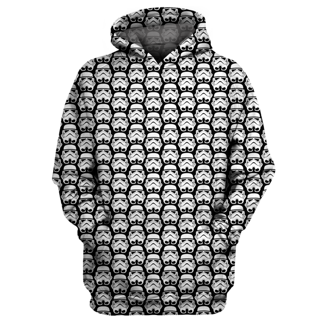 SW T-shirt SW Stormtrooper Pattern T-shirt Awesome SW Hoodie Zip – Gifury